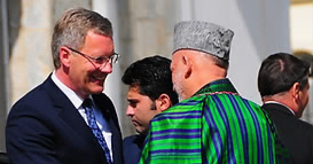 AFGHANISTAN GERMANY PRESIDENT WULFF VISIT