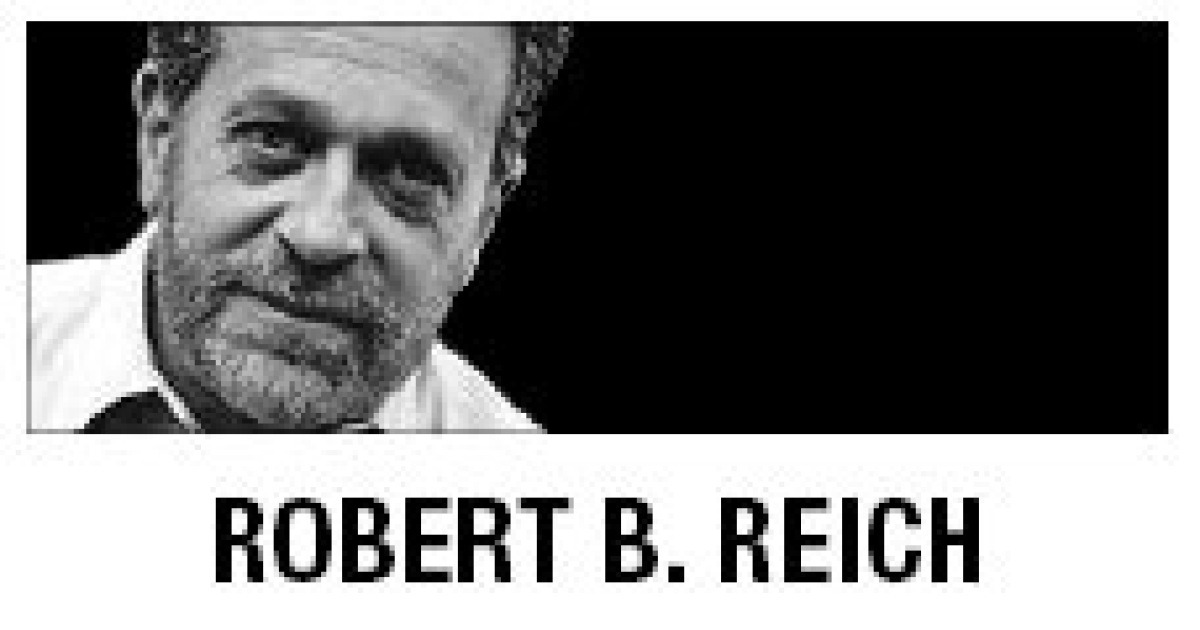 [Robert B. Reich] Rise of the regressive right in U.S.