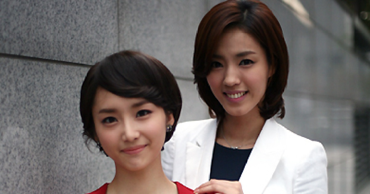 KBSN 윤태진·정인영 아나, "입사첫날 정문서 많이 떨었죠"(인터뷰)