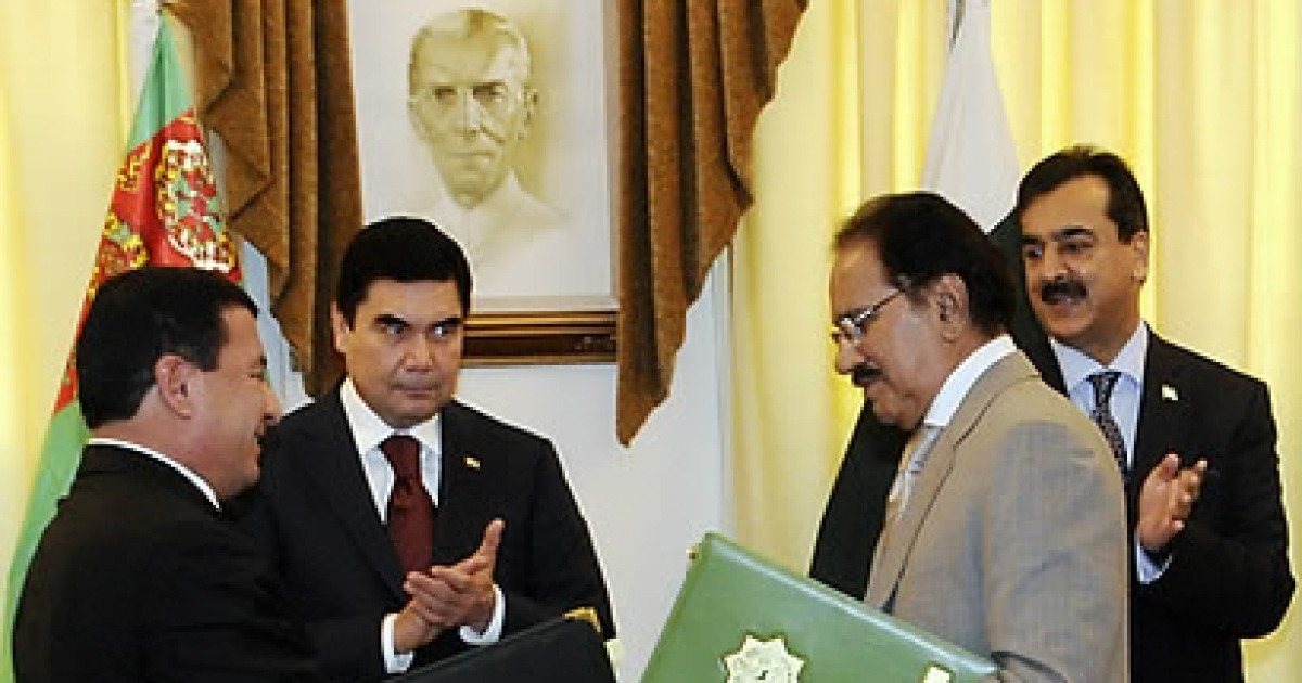 PAKISTAN TURKMENISTAN GAS PIPELINE AGREEMENT