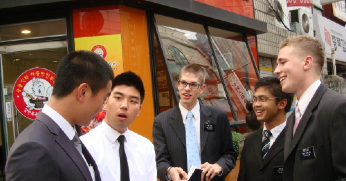 Many Mormon missionaries come to Korea, some stay