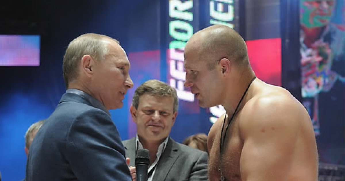 RUSSIA PUTIN BOXING
