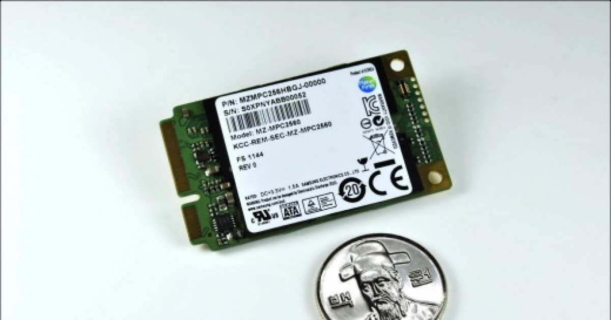 삼성전자, 고성능 PM830 시리즈 mSATA SSD 제품군 양산