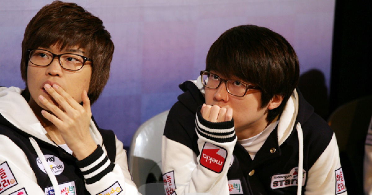 웅진 vs STX, SK플래닛 스타크래프트 프로리그 시즌1 1R