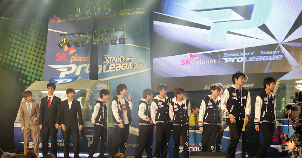 웅진 vs STX, SK플래닛 스타크래프트 프로리그 시즌1 1R