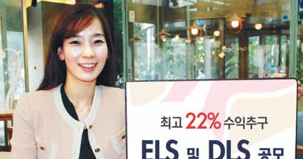 SK증권,월지급식 DLS·연 22%수익추구 ELS 공모