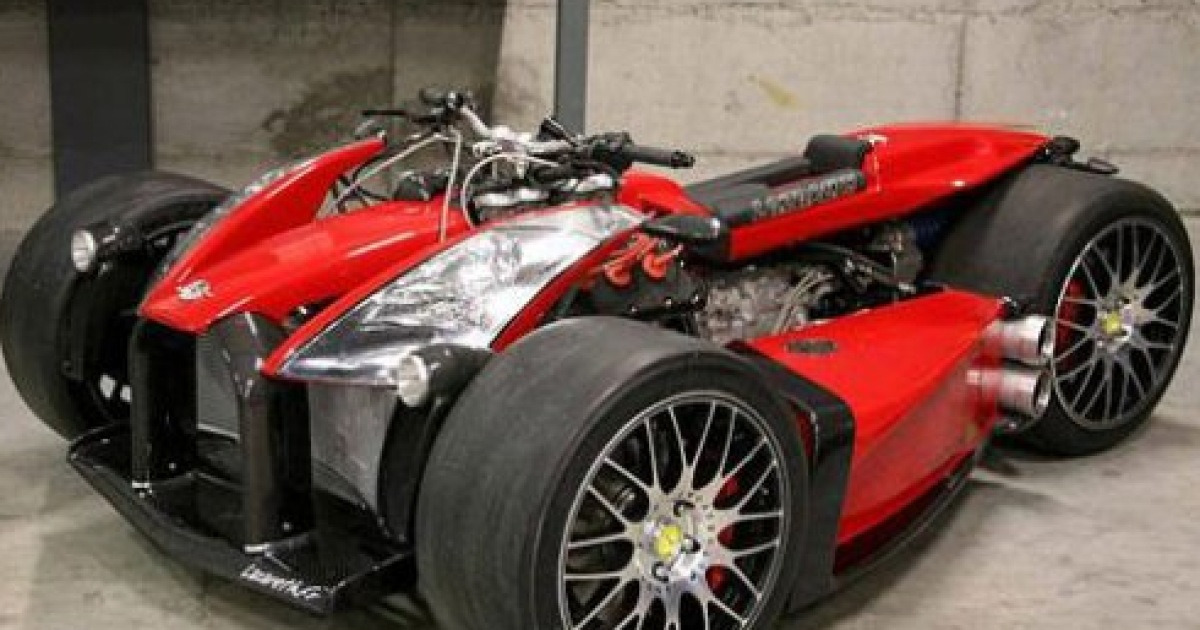 세계에서 가장 비싼 4륜 오토바이! 최고속력 240km/h "우와!"