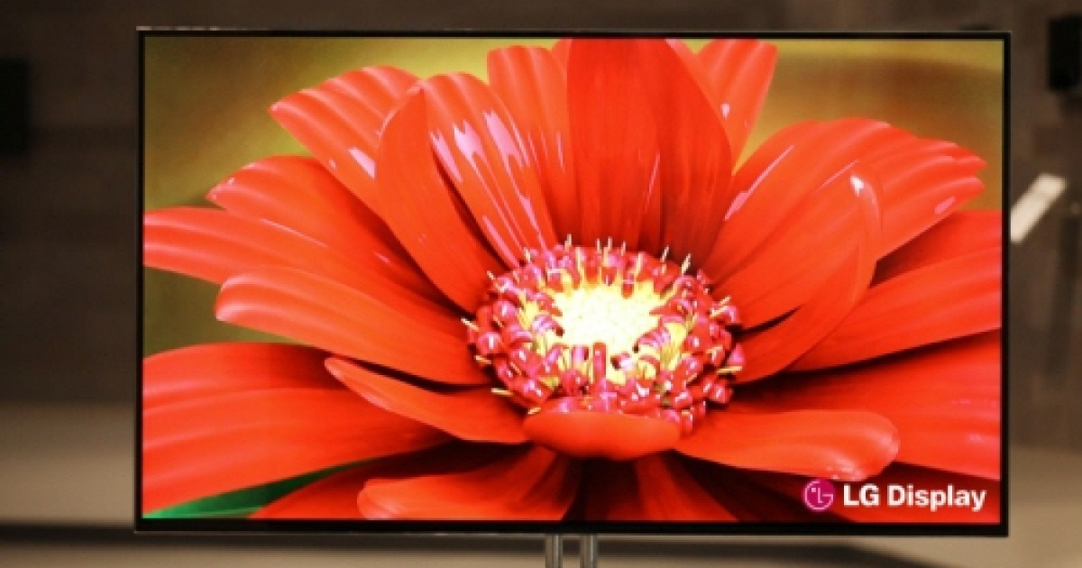 LGD, 세계 최초 55인치 TV용 OLED패널 개발