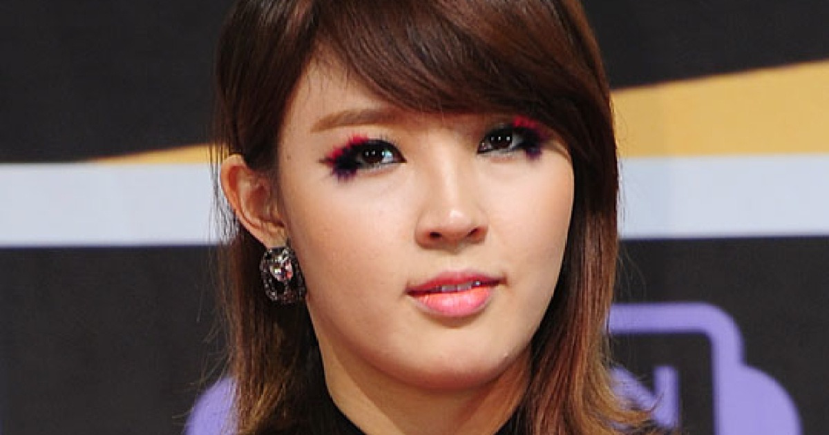 [TD포토] 'MBC 가요대제전' 포미닛 진지윤, '진한 눈화장이 포인트에요!'