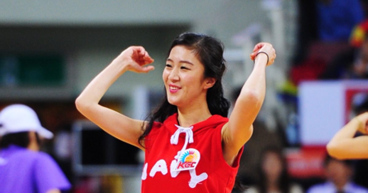 [MD포토] KGC 치어리더 '신나게 즐겁게 화이팅'