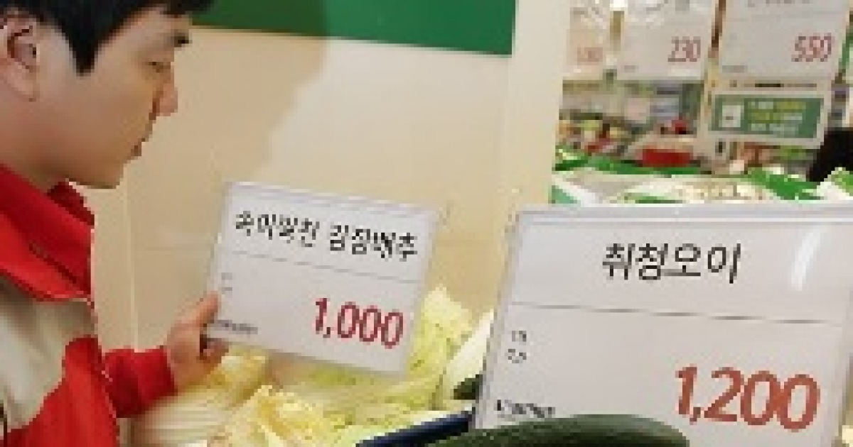 S. Korea's food inflation ranks 2nd among OECD nations last year