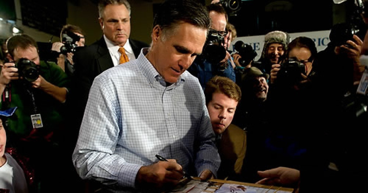 USA ELECTIONS ROMNEY