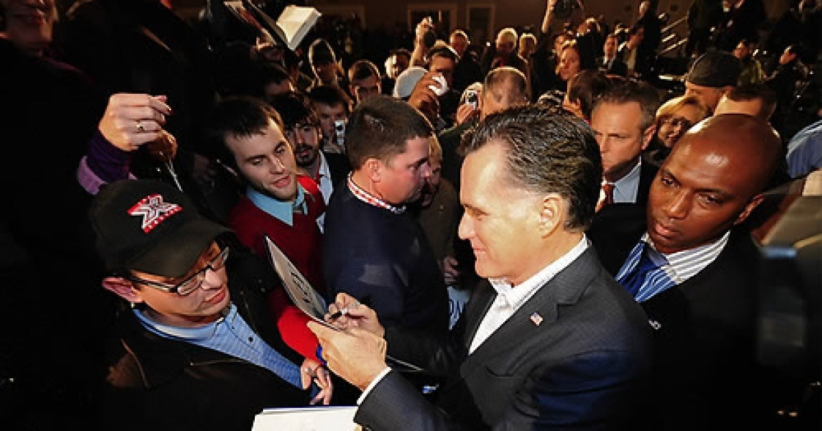 USA ELECTIONS ROMNEY