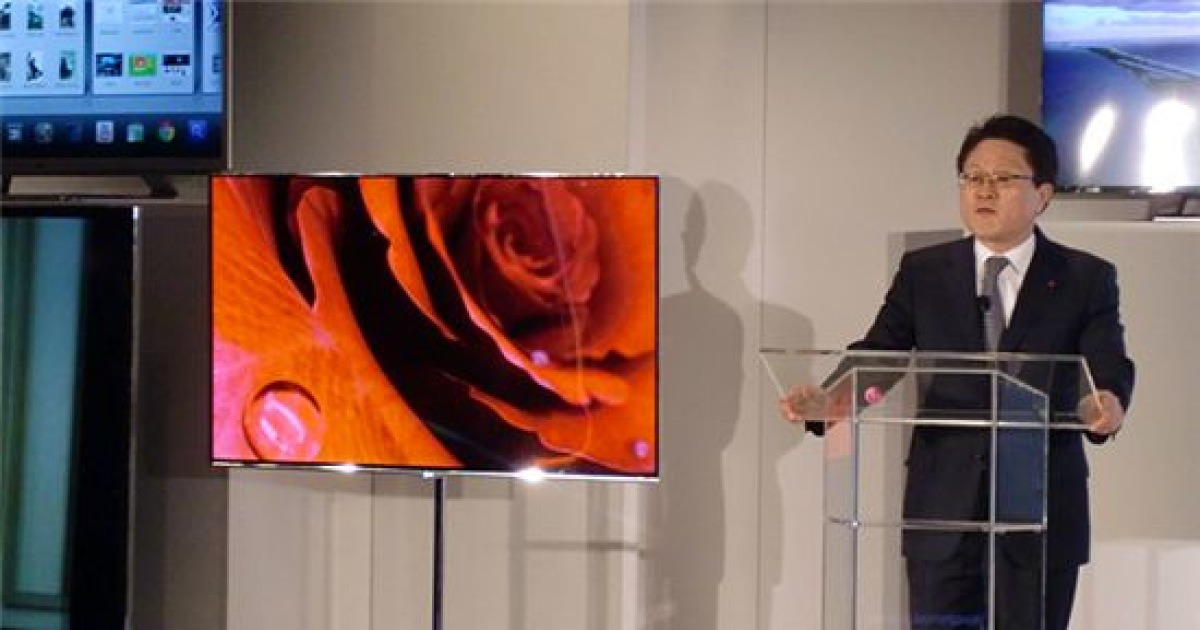 [CES2012]안승권 사장 "올 TV의 방향은 3D의 대형화"