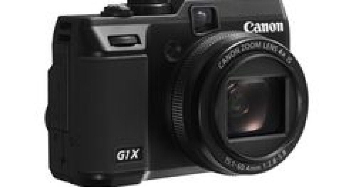 캐논, DSLR급 디카 '파워샷 G1 X' 첫선