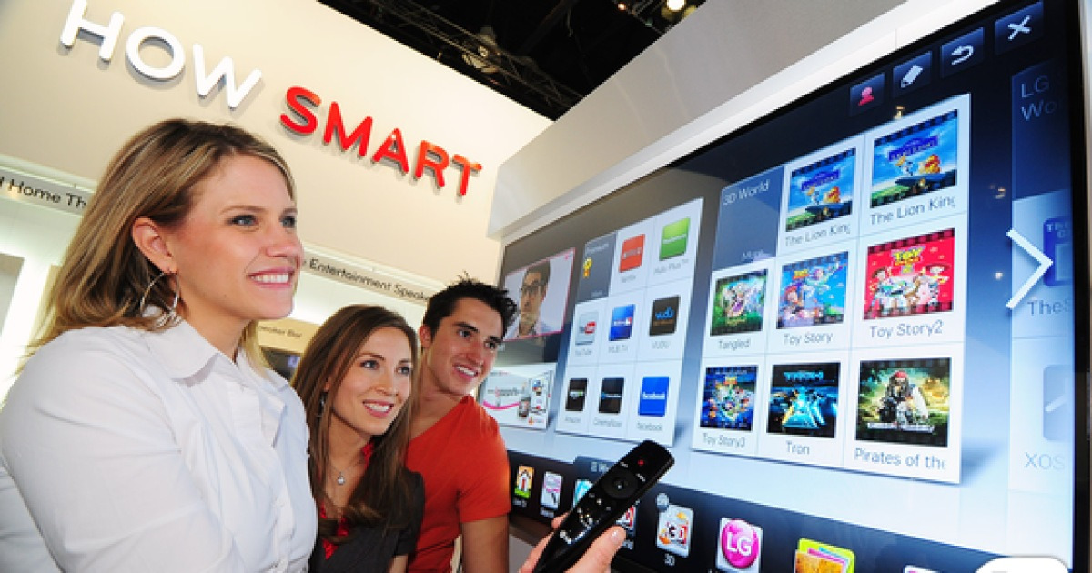 [CES2012] LG전자, 독자 플랫폼 탭재 스마트TV 출시
