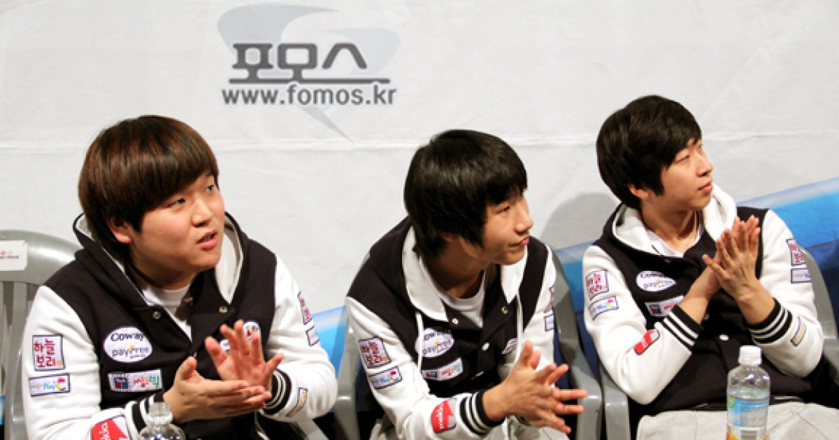 웅진 vs SK텔레콤, SK플래닛 스타크래프트 프로리그 시즌1 2R