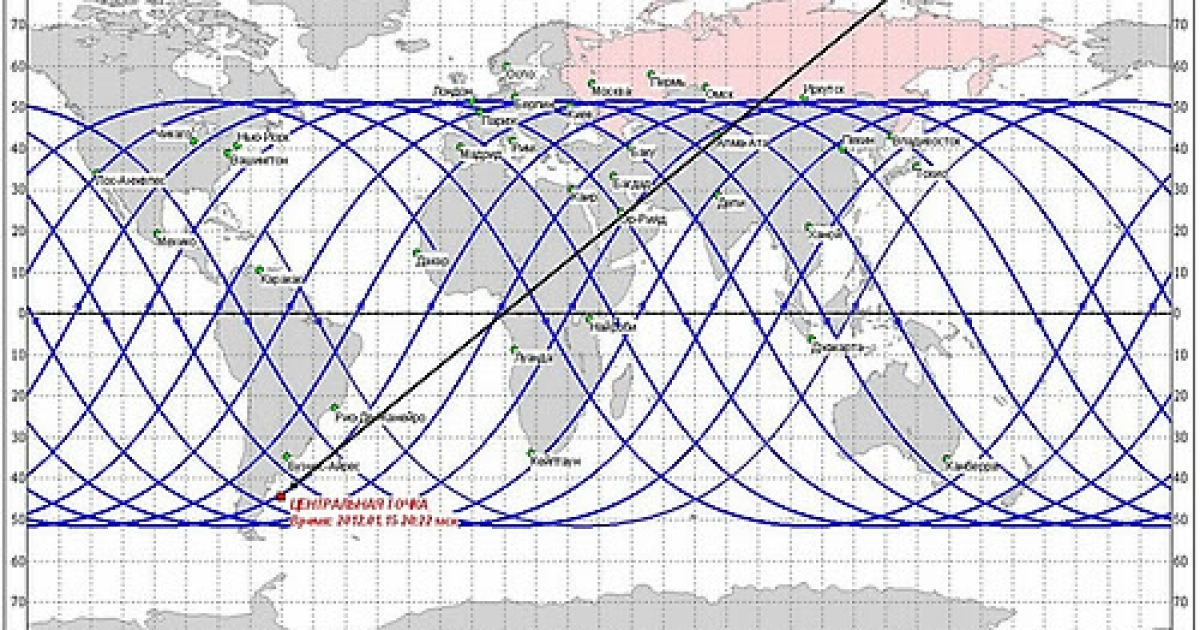 RUSSIA SATELLITE MAP