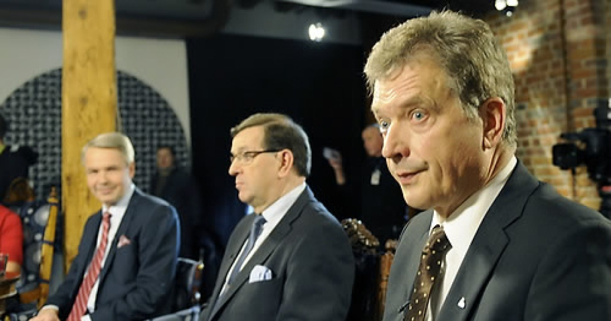 FILE FINLAND GOVERNMENT SAULI NIINISTO