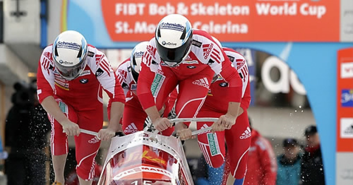 SWITZERLAND BOBSLEIGH WORLD CUP