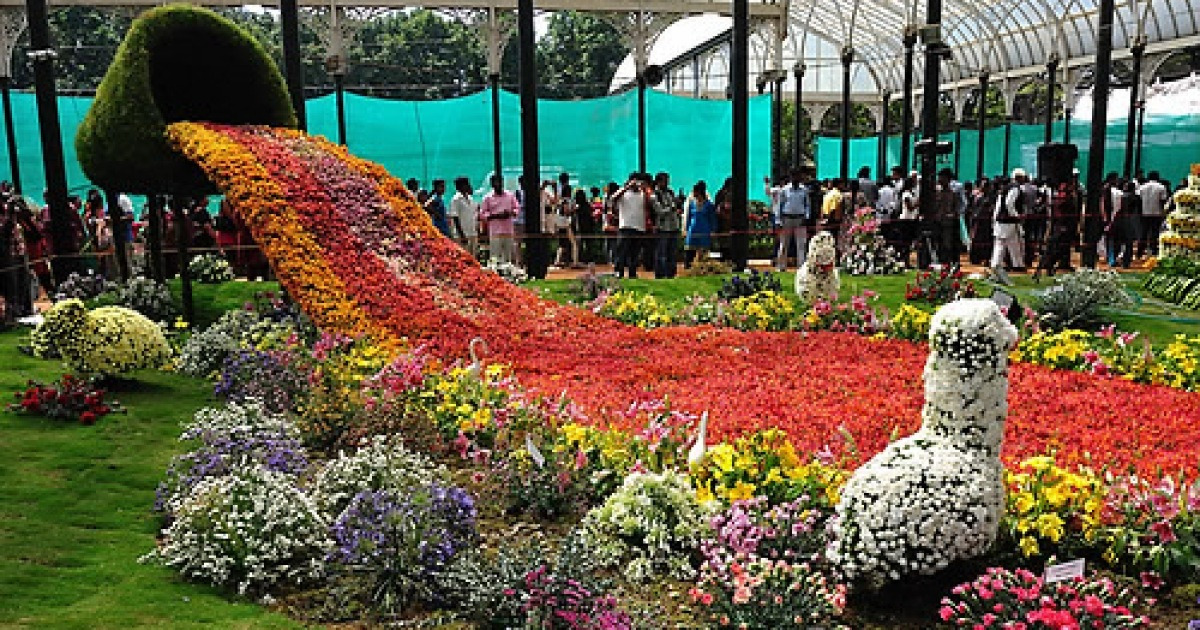 INDIA REPUBLIC DAY FLOWER SHOW