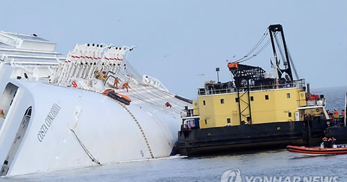 ITALY CRUISE SHIP ACCIDENT