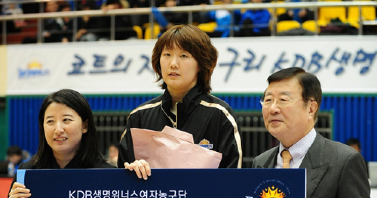 [WKBL] 2011-2012시즌 4라운드 MIP 'KDB생명 원진아'