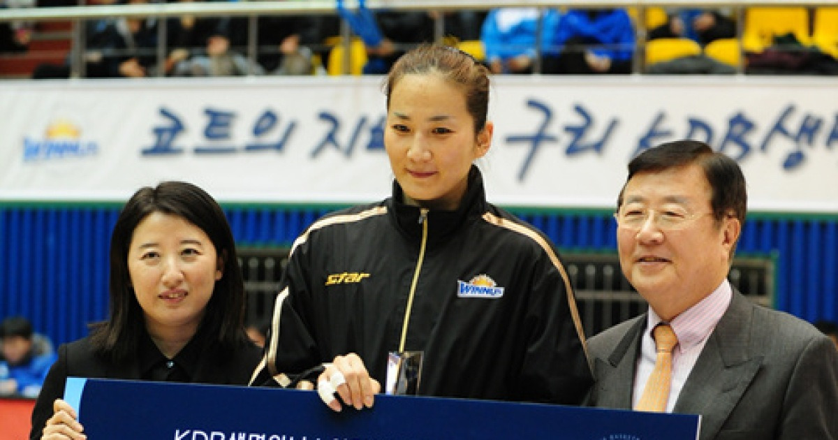 [WKBL] 2011-2012시즌 300스틸 'KDB생명 신정자'