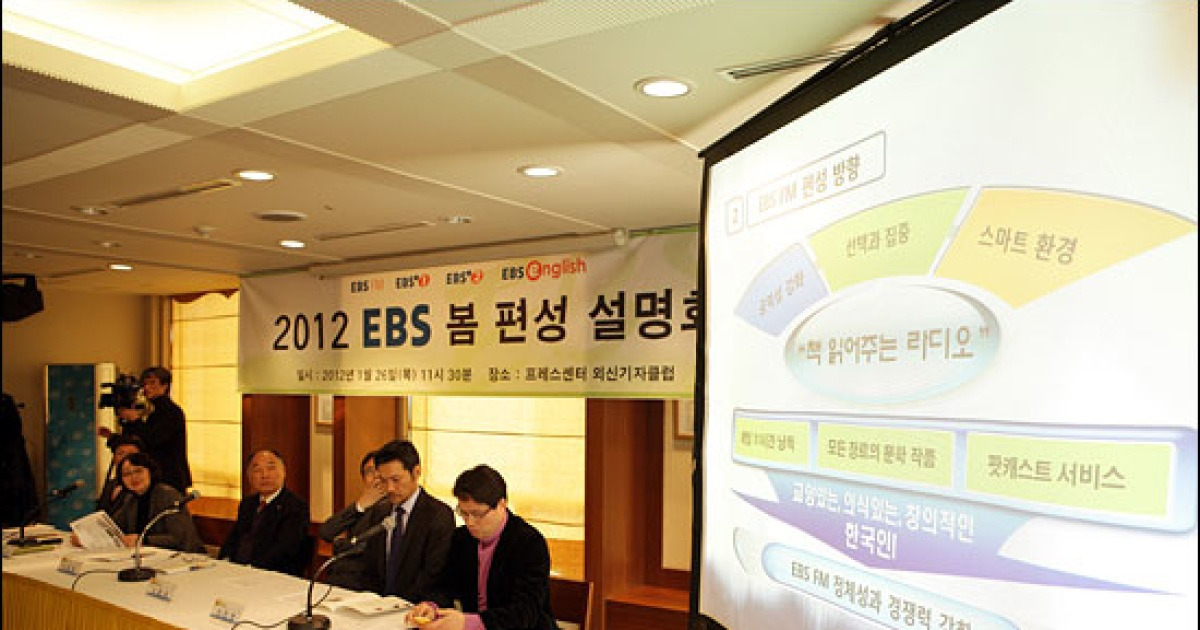 EBS FM 매일 11시간 독서 라디오로 변신, 성공할까?