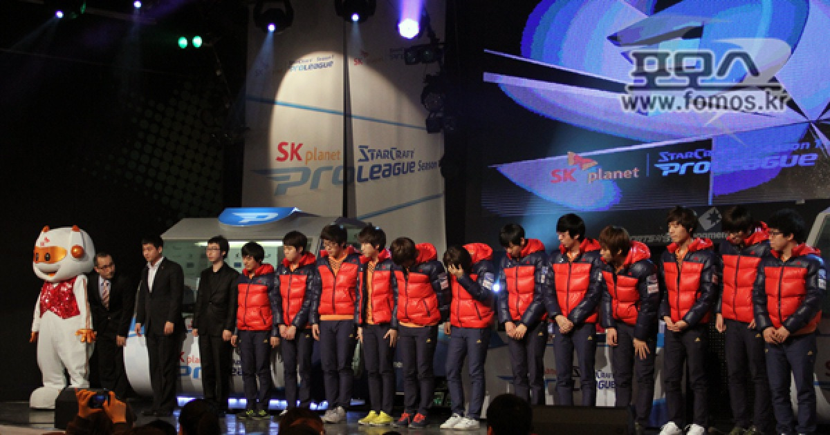 SK텔레콤 vs 삼성전자, SK플래닛 스타크래프트 프로리그 시즌1 2R