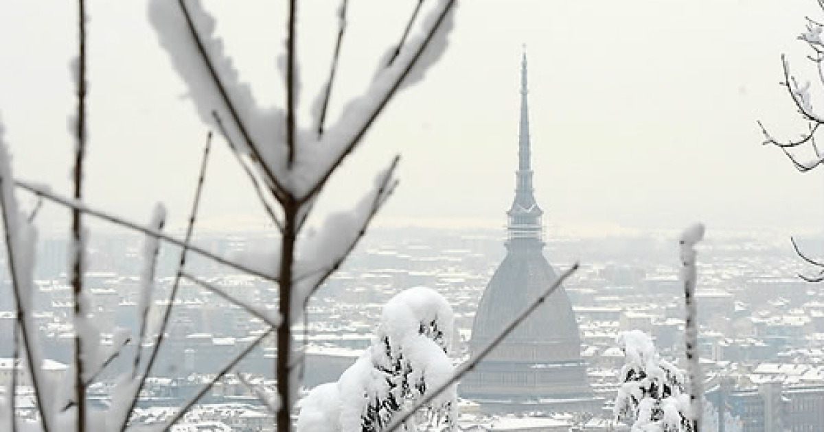 ITALY WEATHER SNOW TURIN