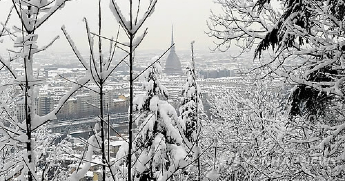 ITALY WEATHER SNOW TURIN