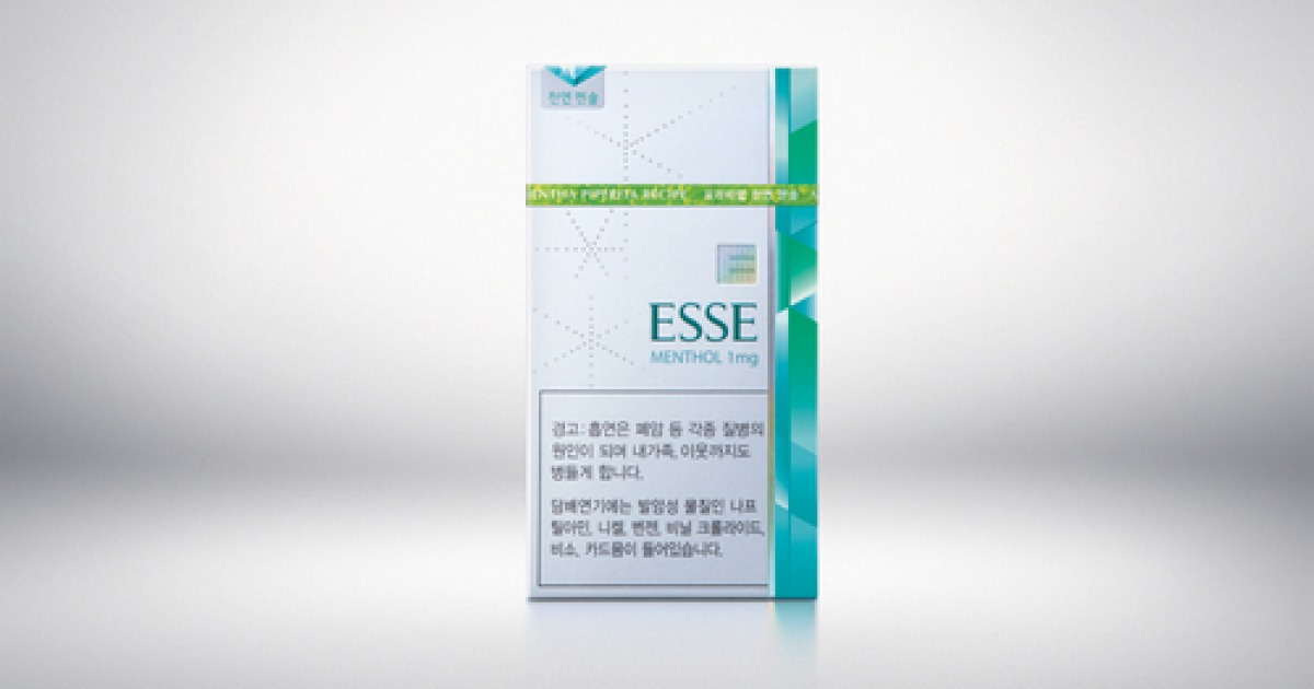 KT&G, 에쎄멘솔 1mg 전국 확대 출시