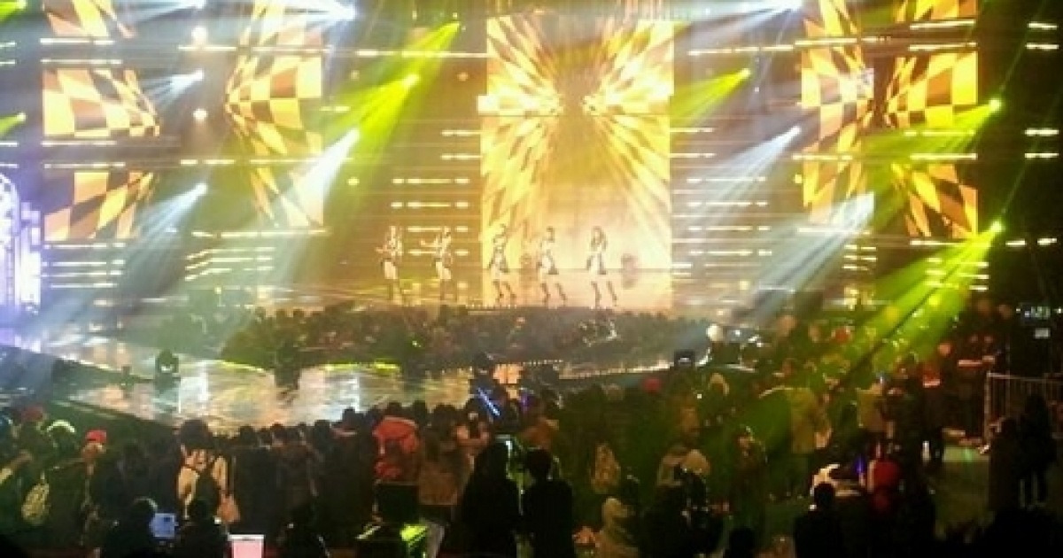 'MBC 뮤직페스티벌' 카라+2PM+슈퍼주니어, 화려한 엔딩!