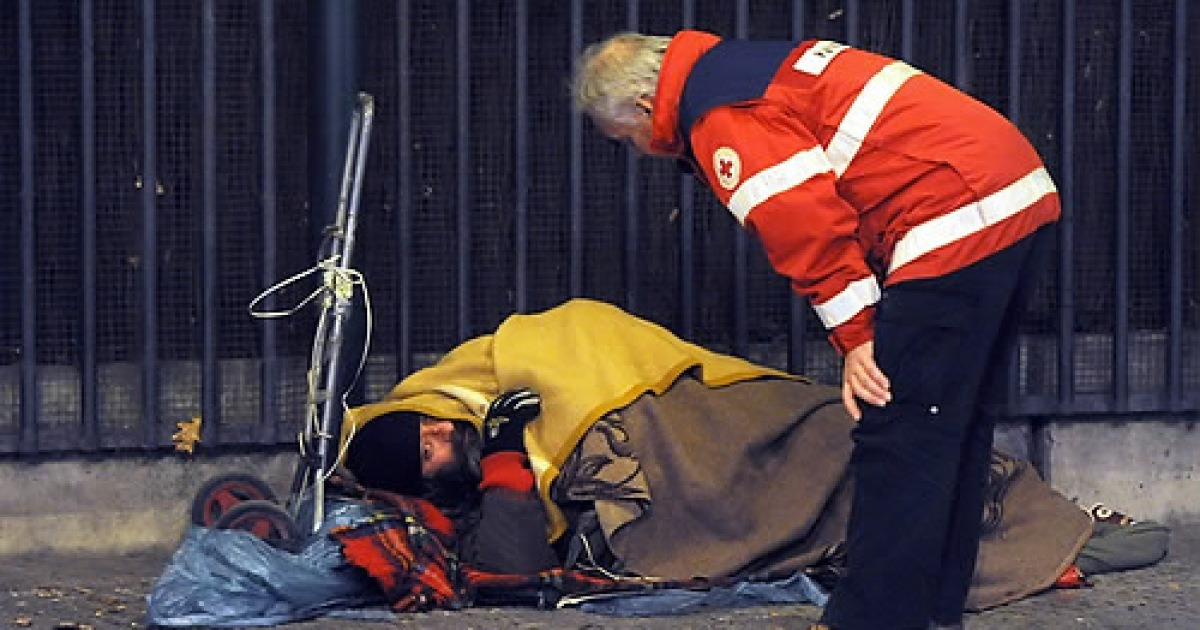 GERMANY HOMELESSNESS WEATHER