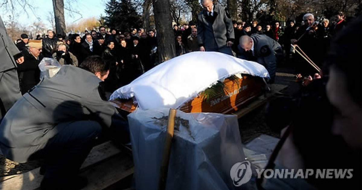 HUNGARY ITALY COSTA CONCORDIA FUNERAL