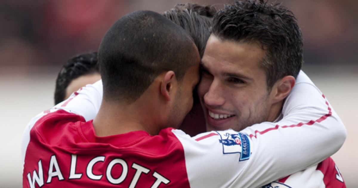 [EPL 24R] '판페르시 해트트릭' 아스널, 7-1 대승..박주영 4G연속 벤치