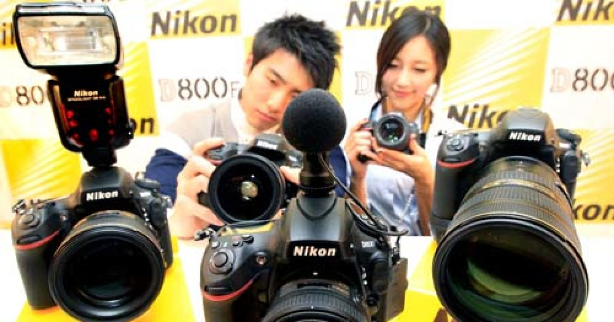 니콘, 3630만 화소 FX포맷 DSLR 카메라 D800 발표