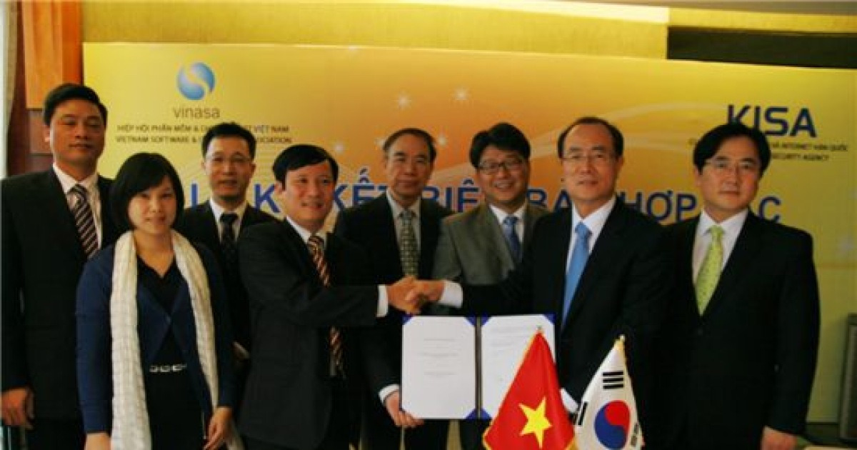 KISA, 베트남 소프트웨어협회와 MOU 체결