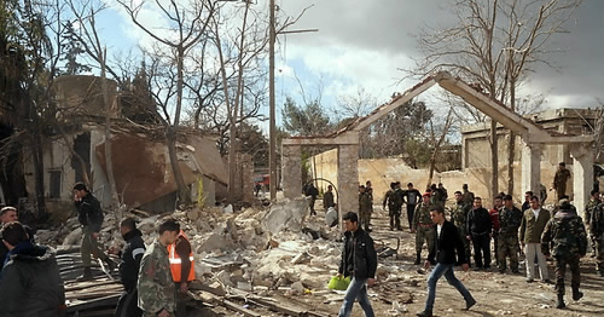 SYRIA UNREST ALEPPO BOMBING