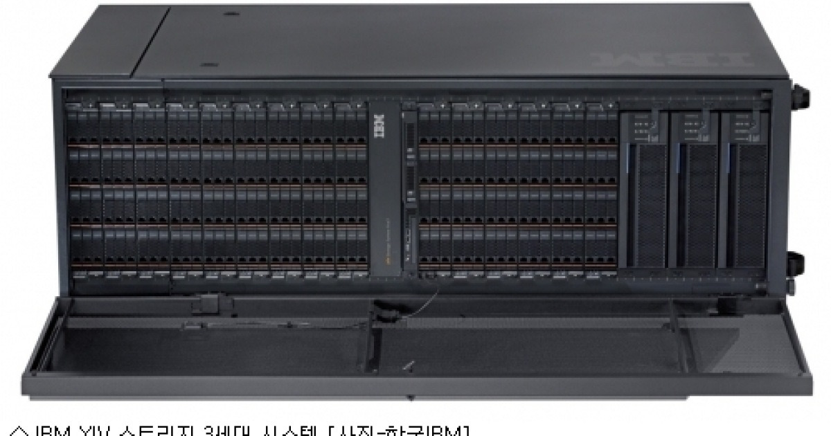 IBM XIV스토리지, SSD 옵션 추가로 3배 성능 개선
