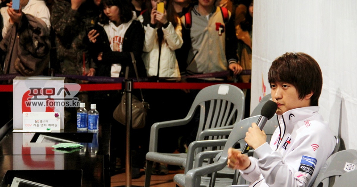 KT vs 삼성전자, SK플래닛 스타크래프트 프로리그 시즌1 3R