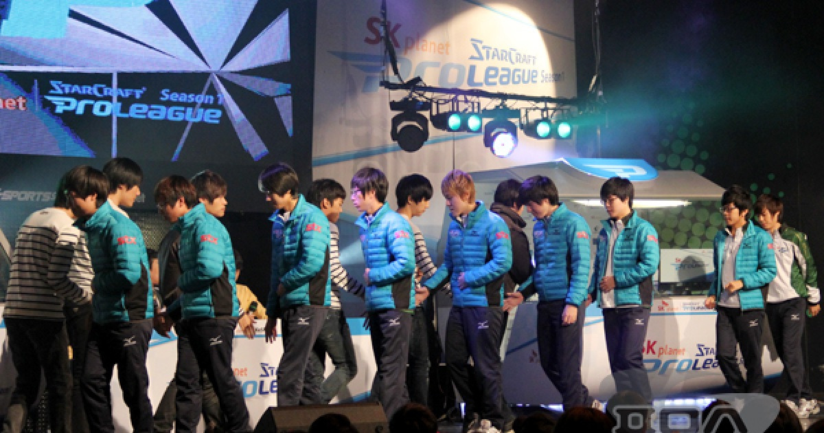 STX vs 제8게임단, SK플래닛 스타크래프트 프로리그 시즌1 3R