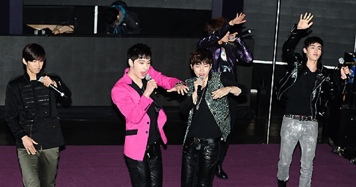 [TD포토] 2PM '신나는 공연'