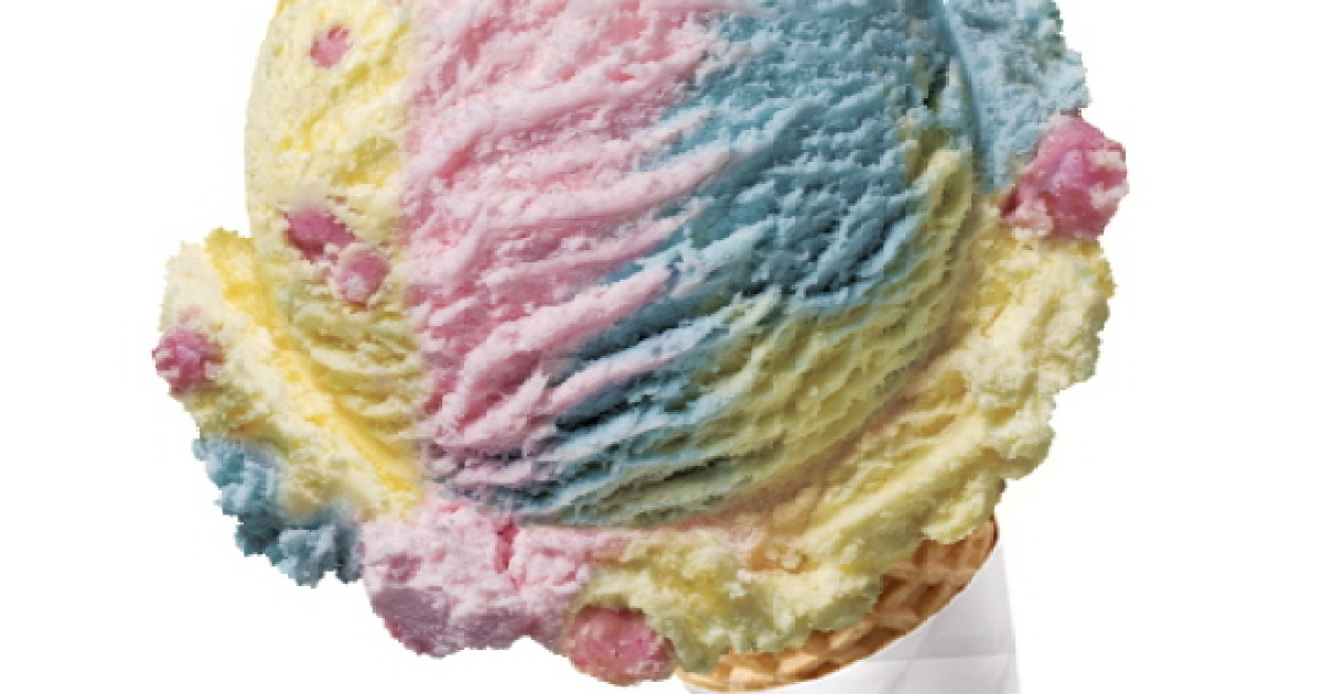 〈스포츠경향〉배스킨라빈스, '이상한 나라의 솜사탕' 아이스크림 출시