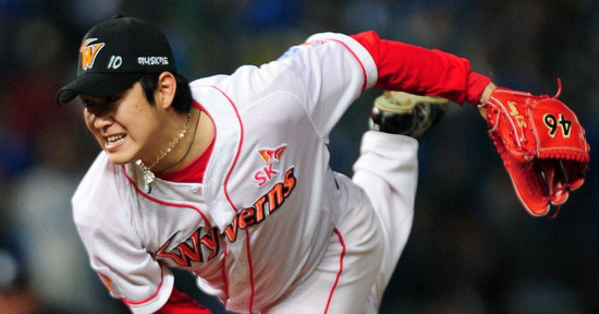 '147km' 송은범, 2군서 1이닝 무실점 '4월 복귀?'