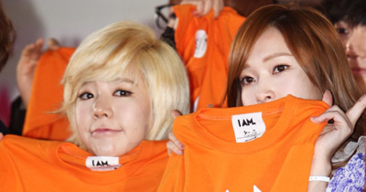 [bnt포토] I AM 쇼케이스, 써니-제시카 '오늘은 귀요미 할래요~'