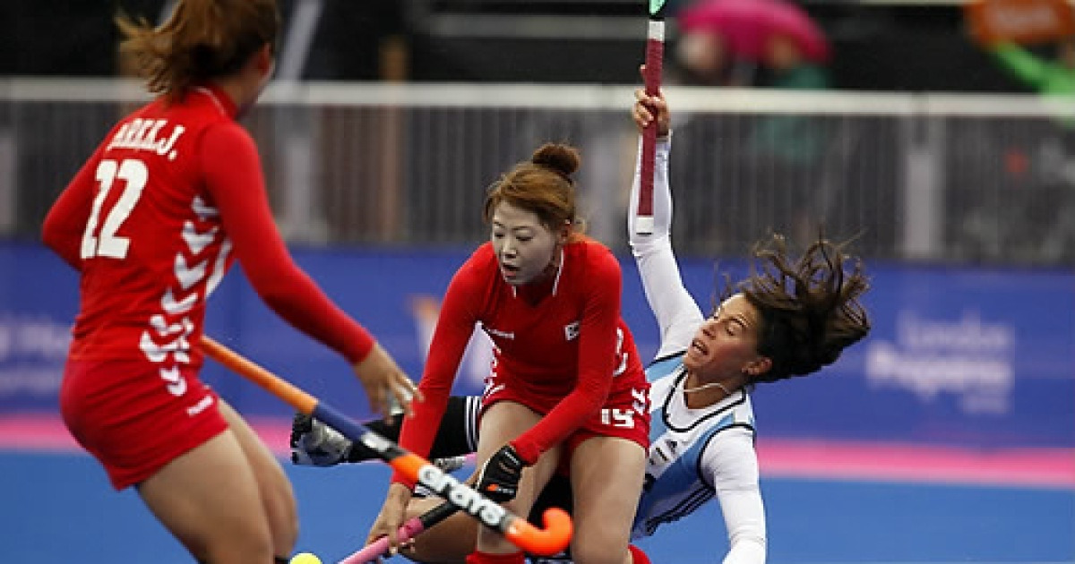 BRITAIN OLYMPIC FIELD HOCKEY TEST EVENT