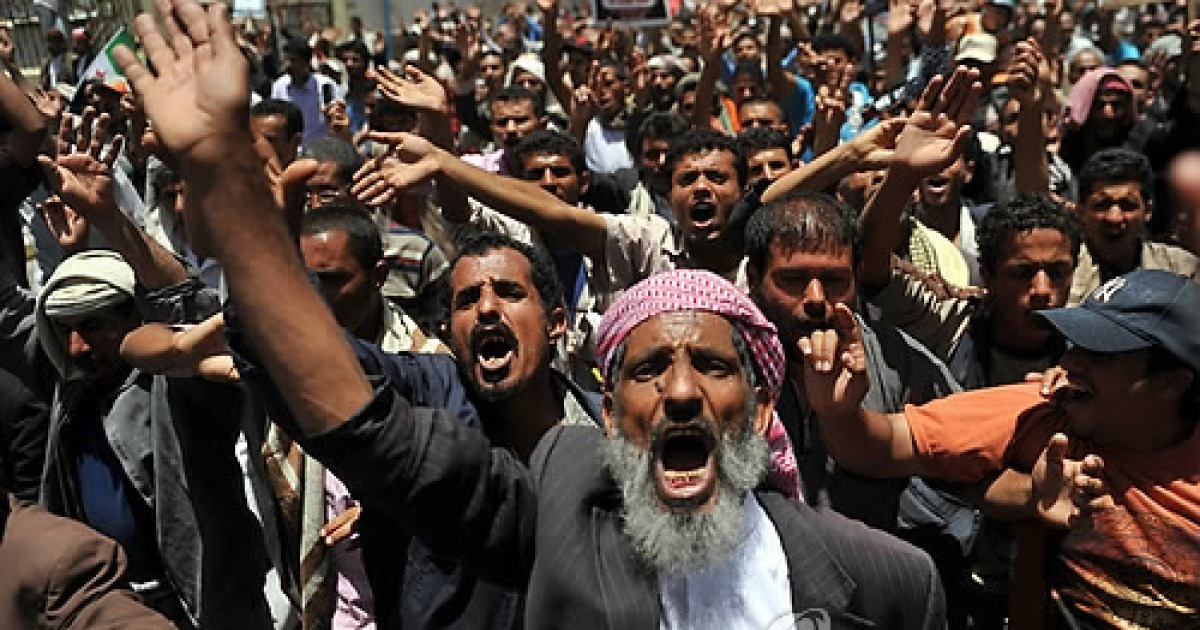 YEMEN UPRISING PROTESTS