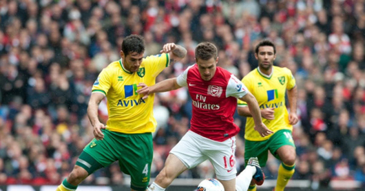 [EPL 37R] 아스널, 노리치와 비겨 3위 불안..박주영 벤치